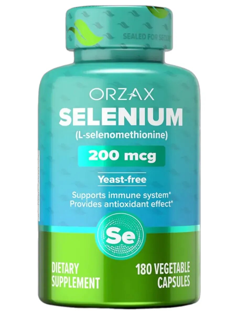 Селен витамины для женщин, 200 мкг
