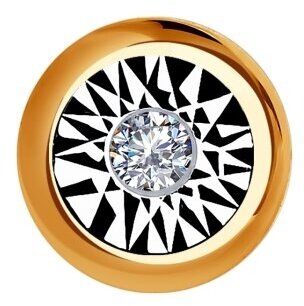 Подвеска, красное золото, 585 проба