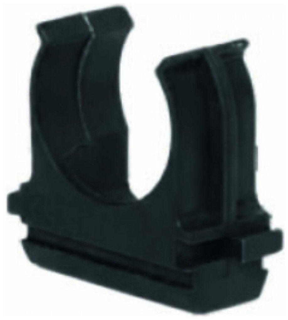 Крепеж-клипса для труб Урал ПАК черная, d40 мм, 30 шт. АТ-30140-030