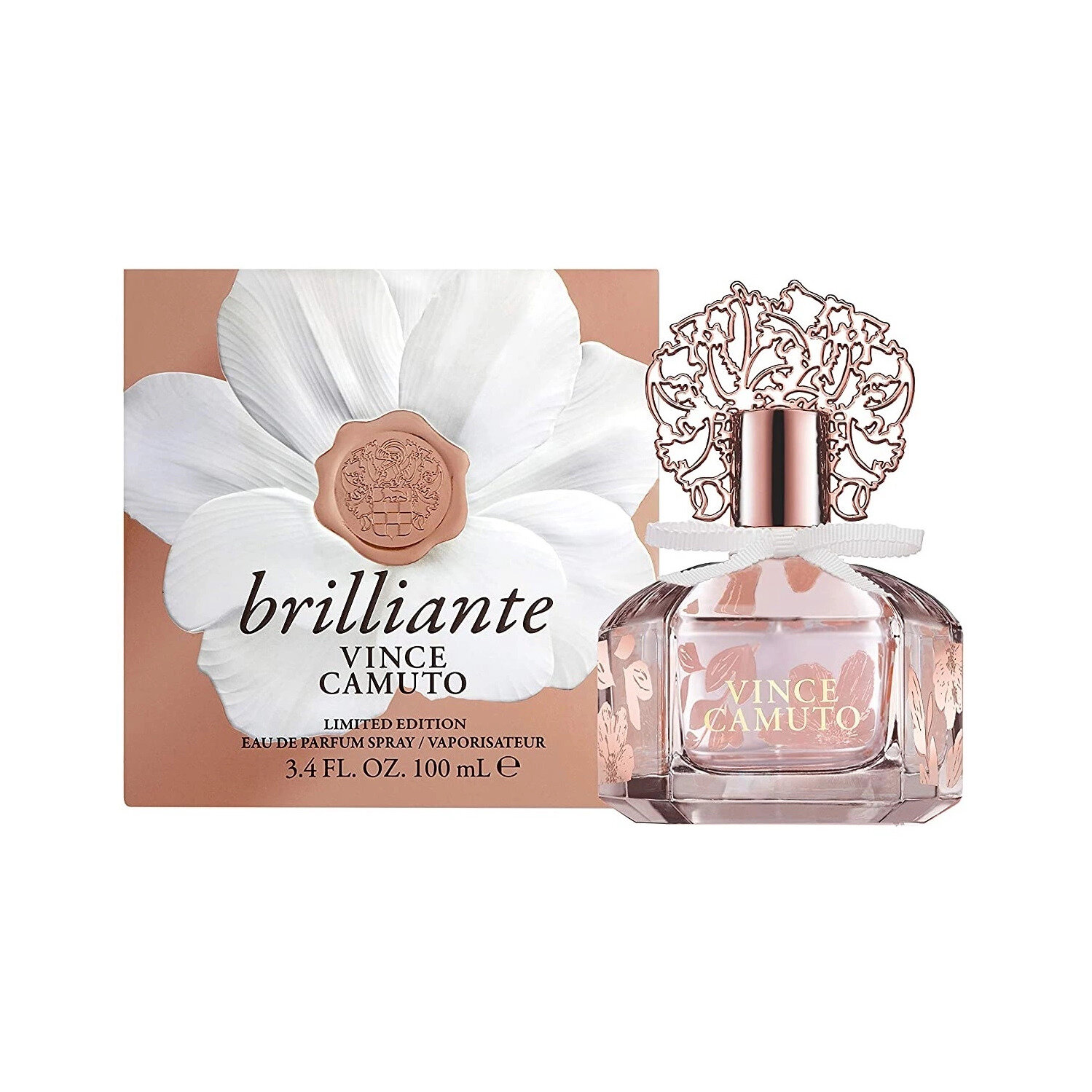 Парфюмерная вода для женщин Vince Camuto Brilliante 100 мл / Духи Винсе Камуто Бриллиант / Сияющая