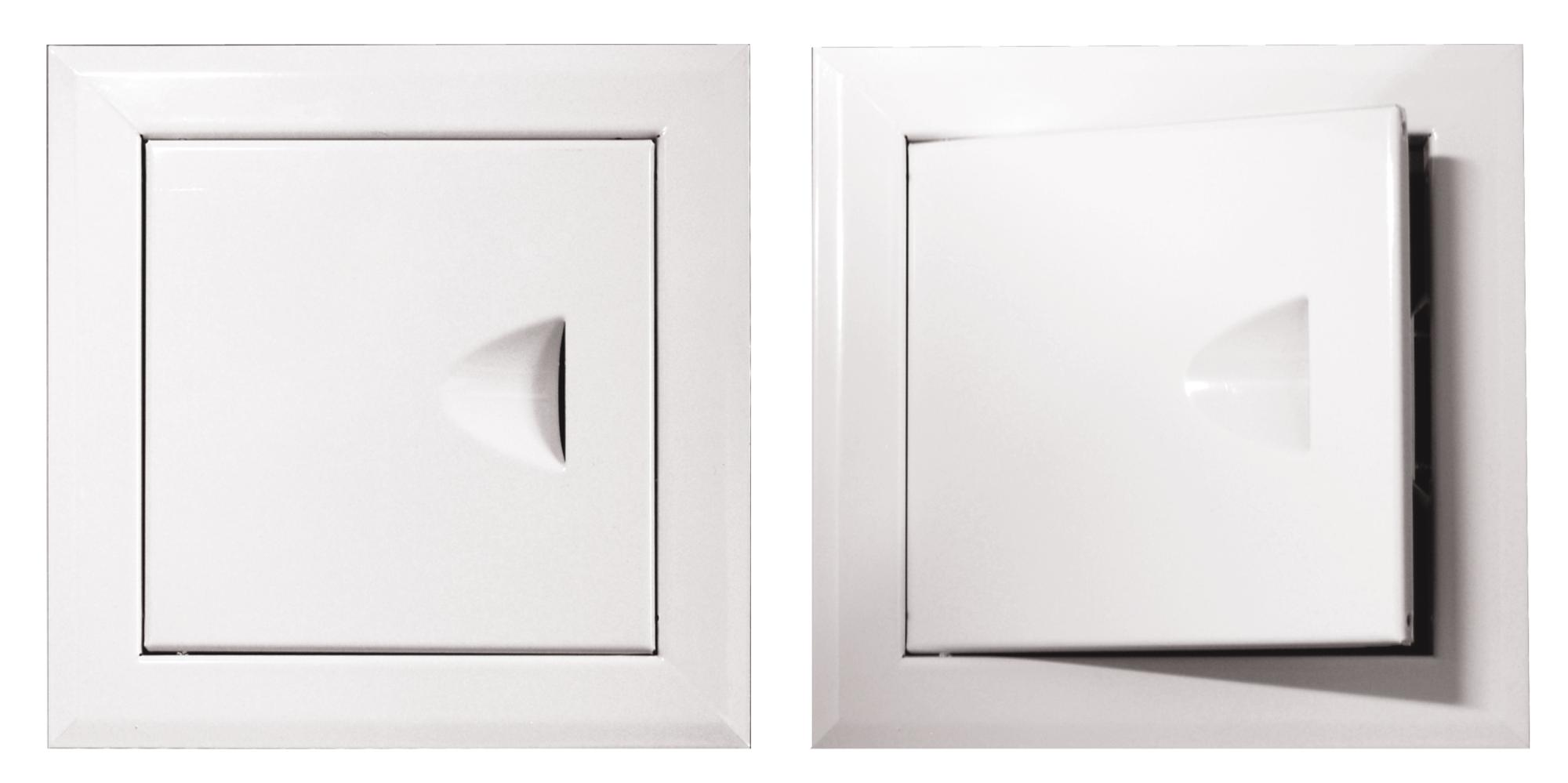 Ревизионный люк Event / Эвент Планета сантехнический, металлический, белый, 60×60см / строительство и ремонт