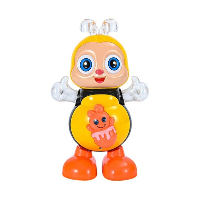 Танцующая музыкальная игрушка с мигающими огнями для малышей