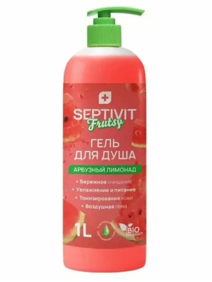 Гель для душа Frutsy "Арбузный лимонад" 1л 369