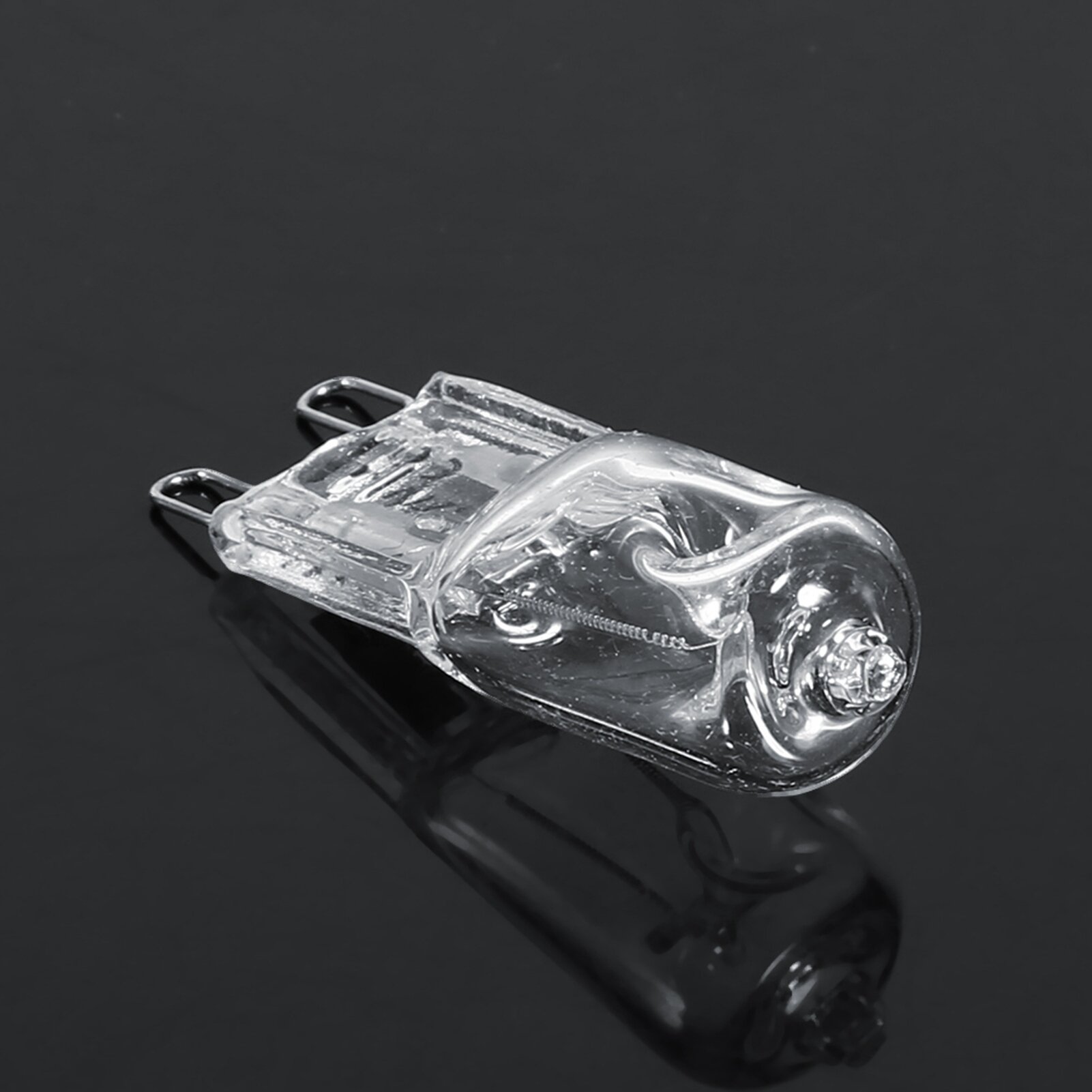 10шт Лампы галогенные с основанием G9 120V 40W для замены освещения дома теплый белый 2900K CE 4cm x 1.4cm 3000 часов стекло никелированный антикоррозийный база взрывобезопасная