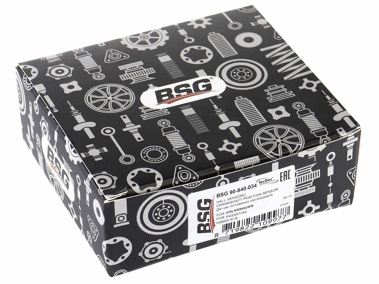 Датчик положения распредвала для Фольксваген Пассат, Туарег арт BSG90840034 BSG AUTO PARTS