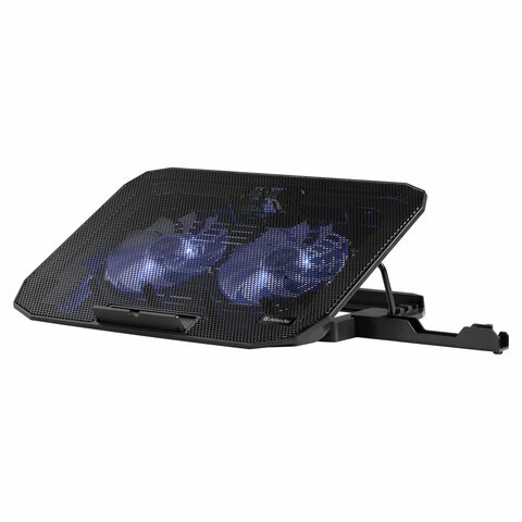 Подставка для ноутбука DEFENDER NS-513 15.6", 2 USB, держатель для смартфона, 2 вентилятора