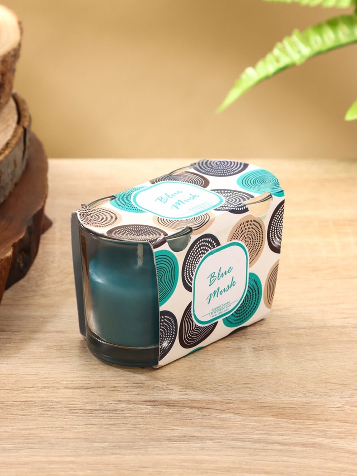 Набор свечей Сима-ленд "BALLY BAND", муск, в стакане, 60 г, 2 шт