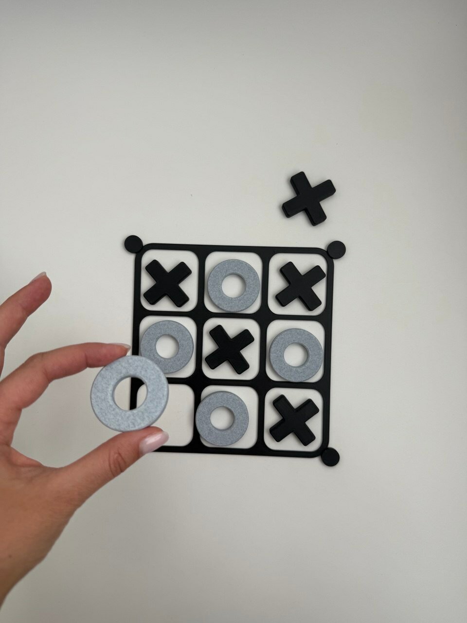 Крестики нолики на холодильник