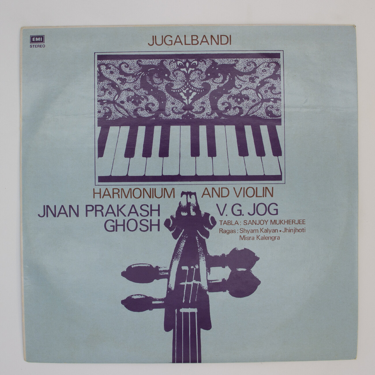 Виниловая пластинка Джнан Пракаш Гхош - Jugalbandi (harmonium And Violin), 1xLP, NM
