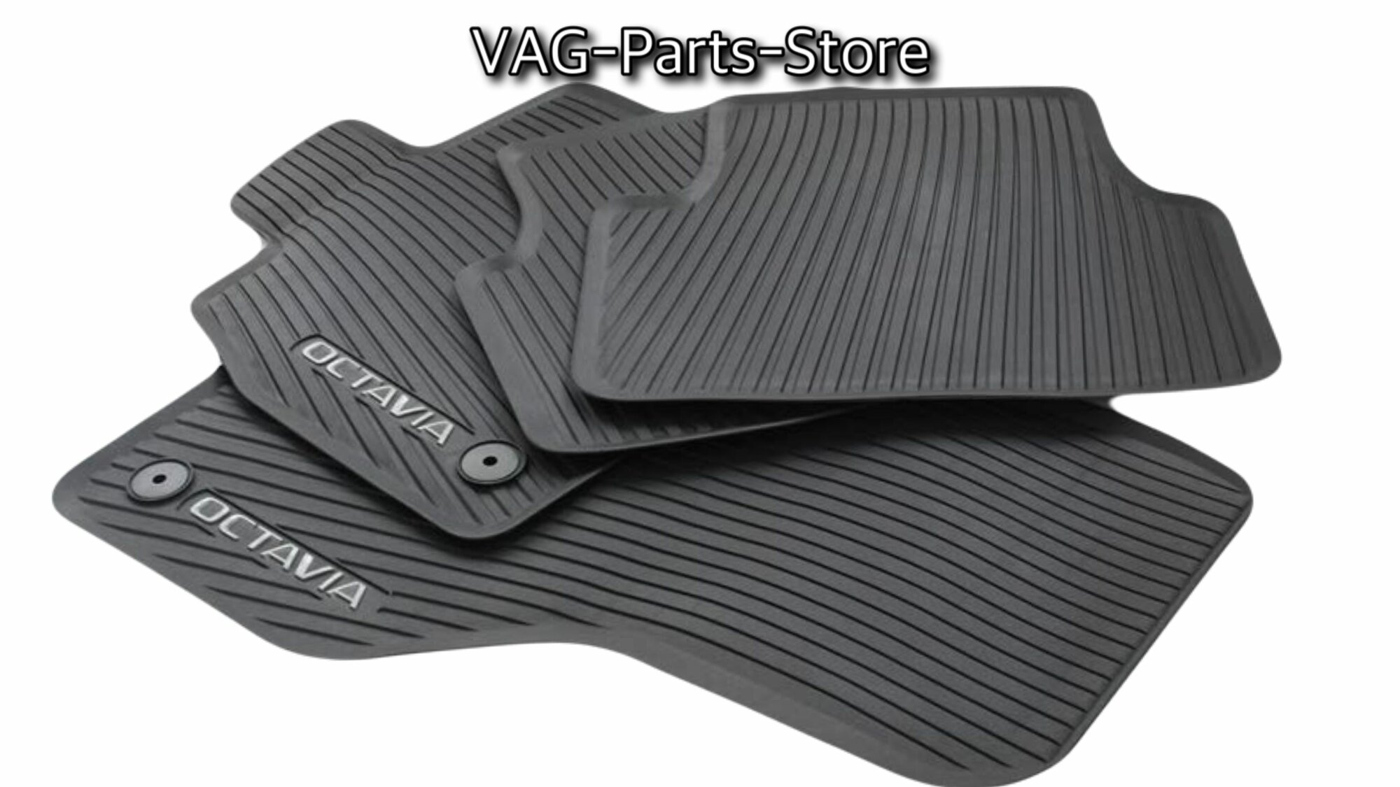 Коврики салона (TPE) 4шт. SKODA OCTAVIA A7 A8 Original