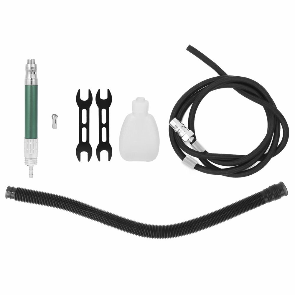 Пневматическая шлифовальная ручка, высокоскоростная мини-воздушная шлифовка, гравировка, полировка, 65000 об/мин, 3 мм патрон