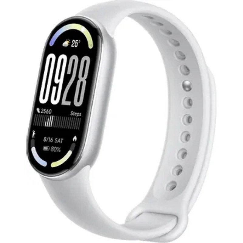 Фитнес-браслет Xiaomi BHR07PSGL Smart Band 10 серебряный