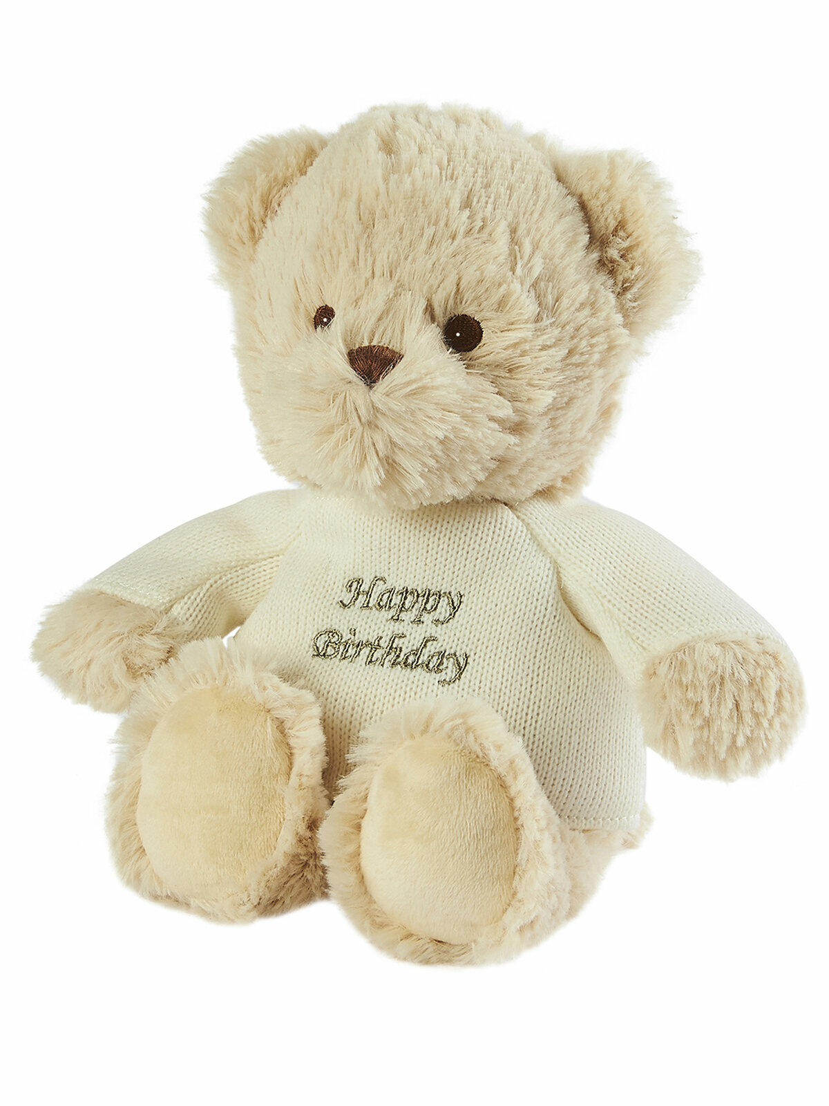 Игрушка грелка детская / грелка для новорожденных / комфортер Мишка Happy Birthday