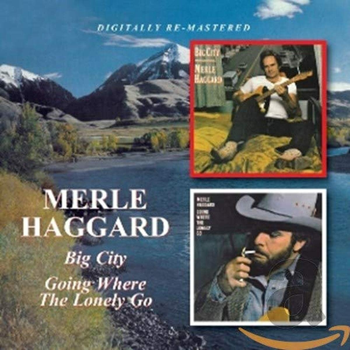 MERLE HAGGARD BIG CITY/GOING WHERE THE LONELY GO (Компакт-диск)