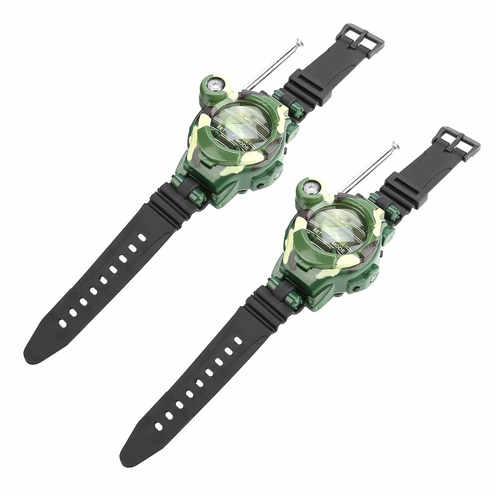 2 шт. 7 в 1, рации, часы, электронное радио, домофон, детские уличные игрушки, подарок