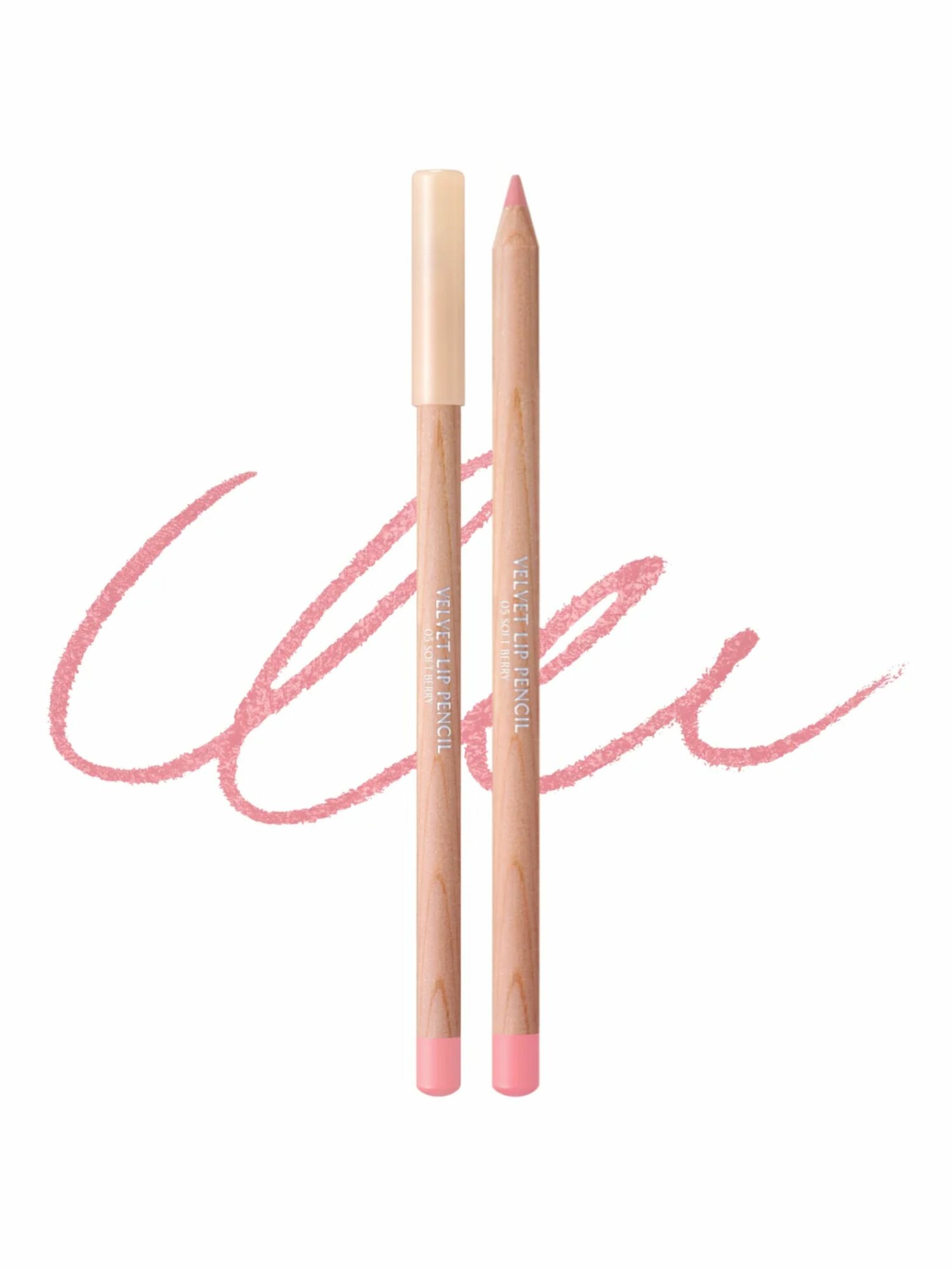 CLIO Карандаш для губ Velvet Lip Pencil (05 Soft Berry)