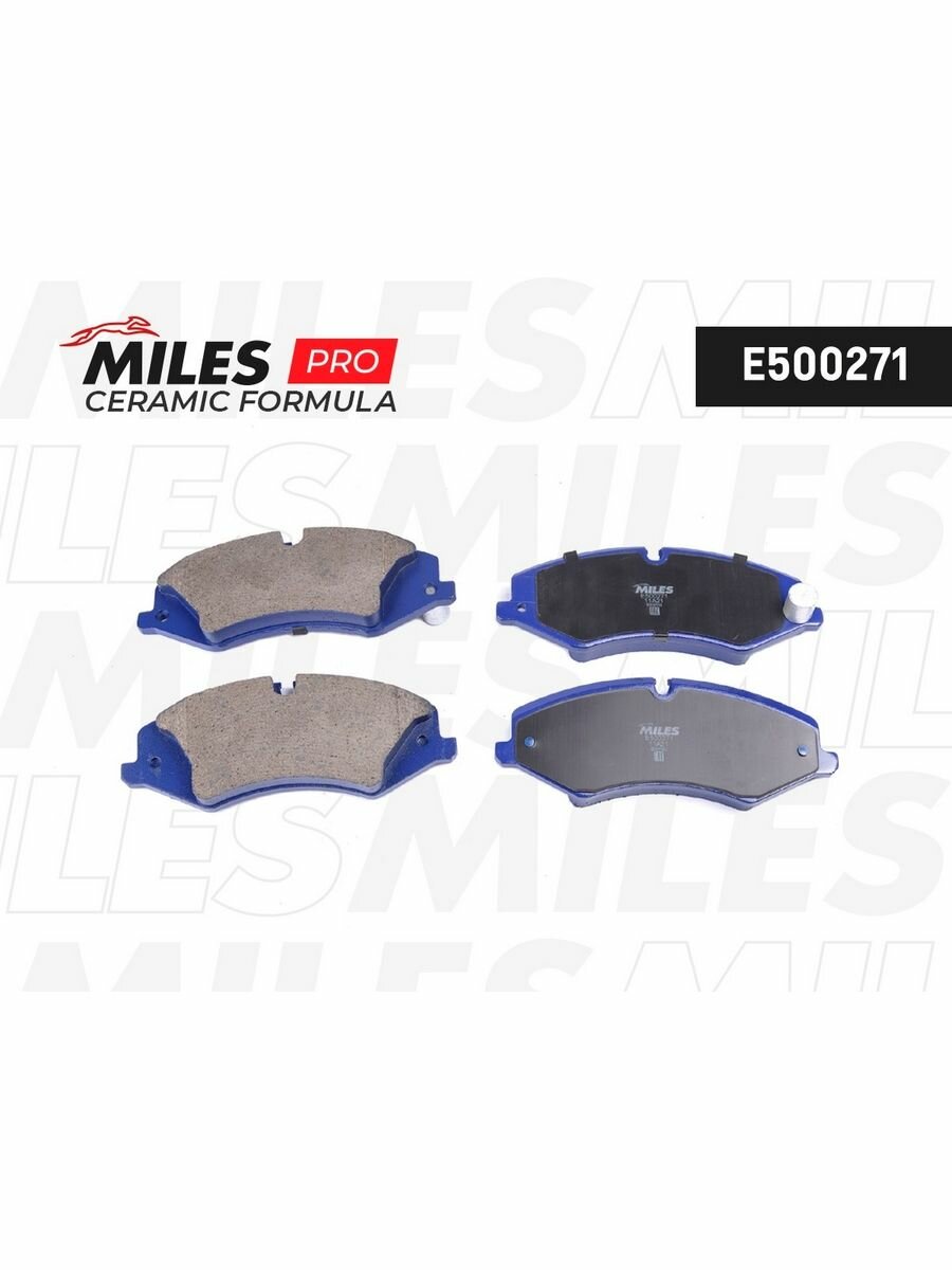 Колодки тормозные дисковые передние MILES E500271 для LAND ROVER Discovery, Range Rover