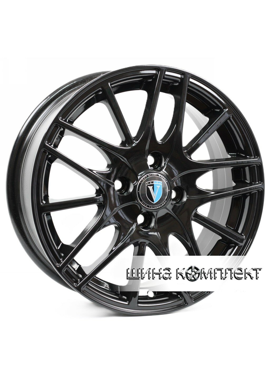 Колесный диск Venti 1506 6x15 4x100 ET45 60,1 BL литой для автомобиля