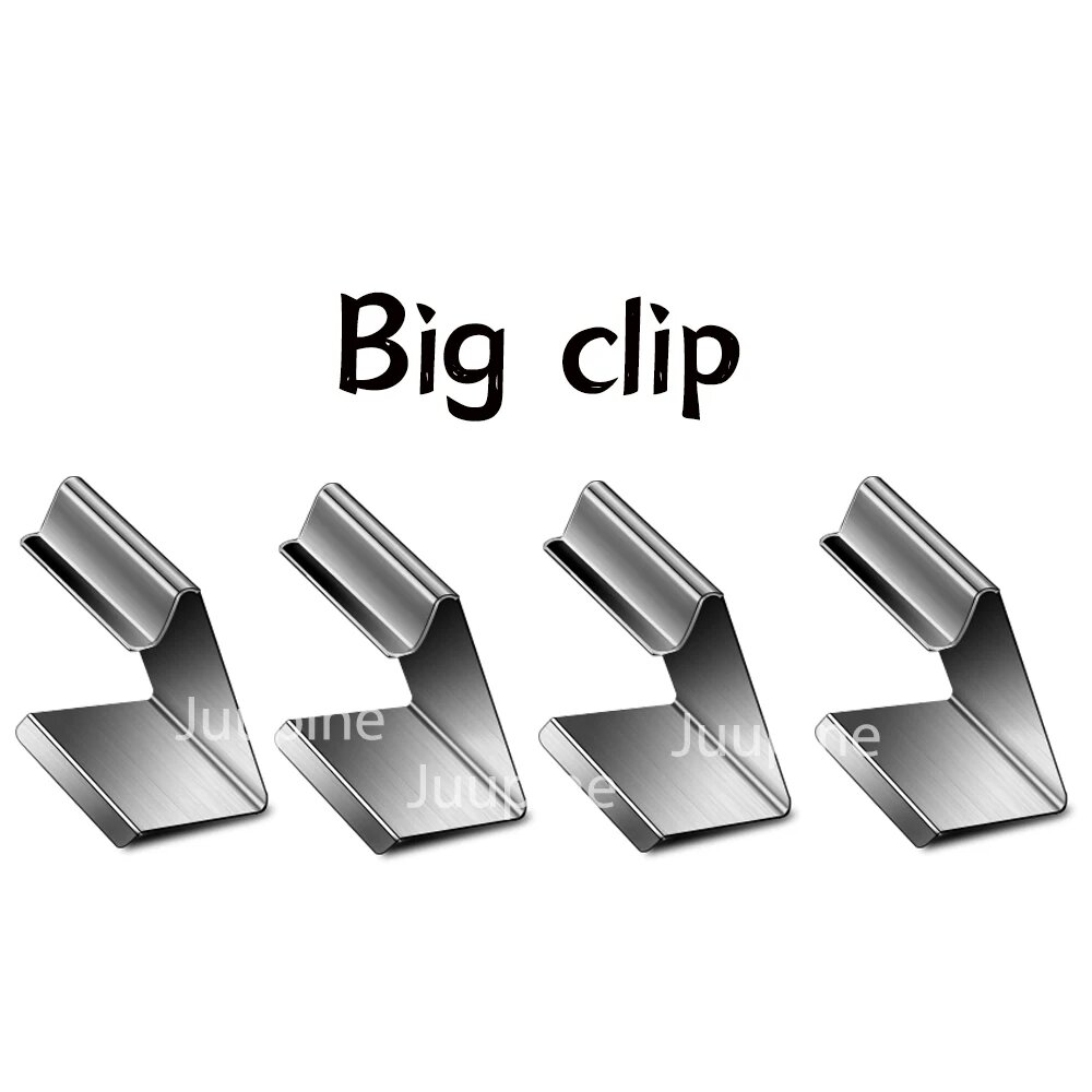 4 шт. зажимы для 3D-принтера Bambu, Big Clips, нержавеющая сталь