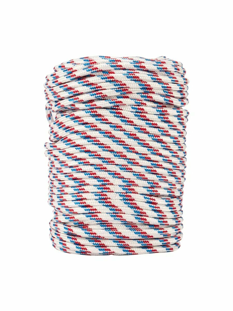 Веревка полипропиленовая (фал), 10 мм, 100 м, СИБРТЕХ 93967