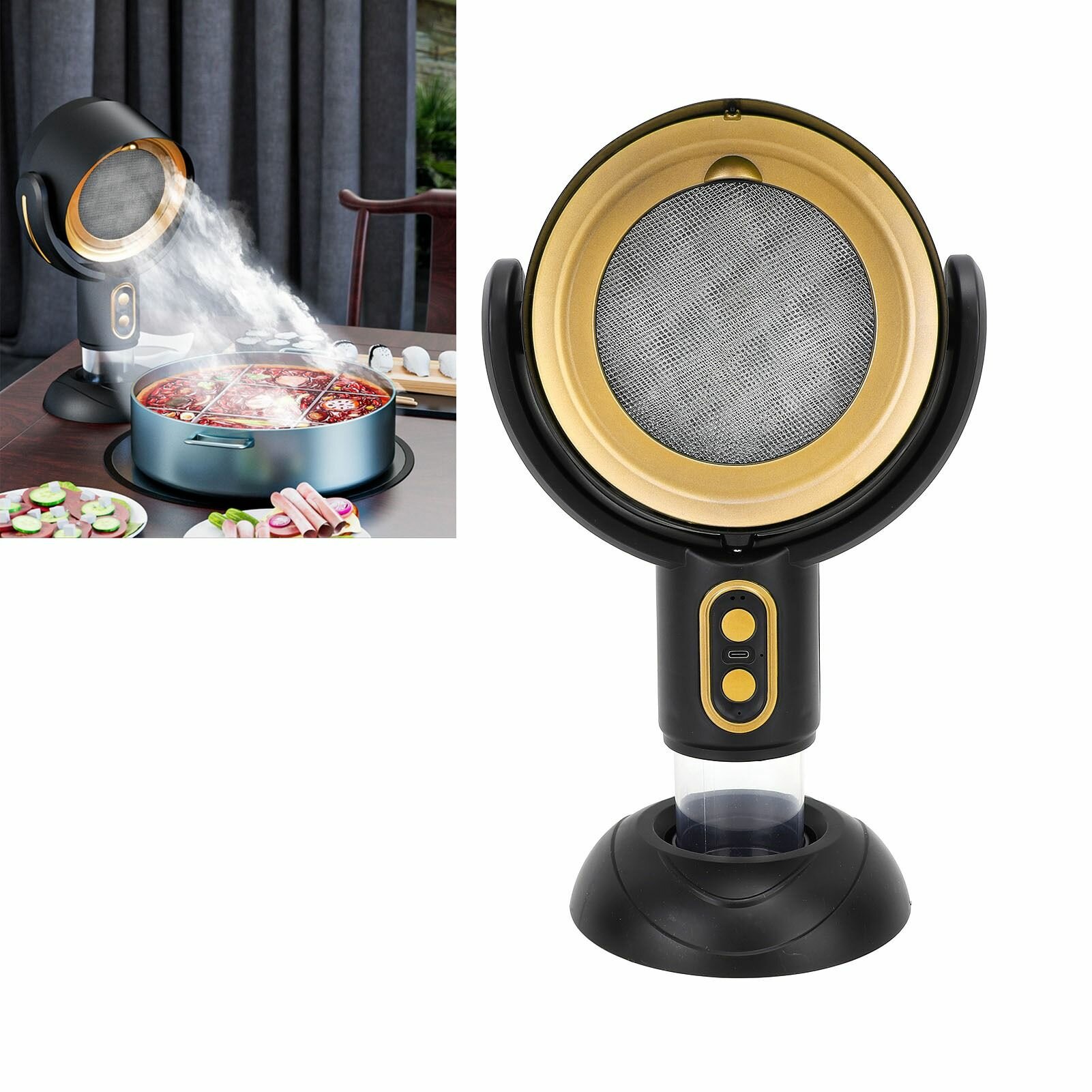 Настольная вытяжка 2 скорости 5 В 8 Вт