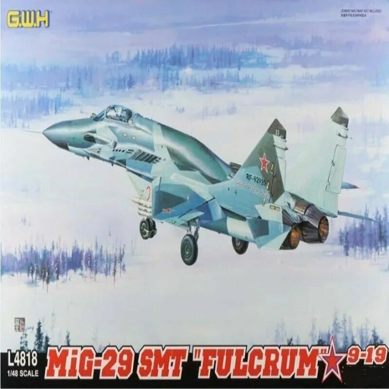 KNOW EASY-Great WaLL Hobby L4818 1/48 миг-29 смт "опора" 9-19 высокое качество самолеты
