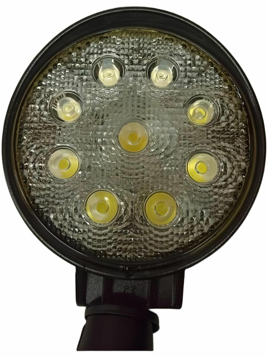 Фара доп света; (луч рассеивающейся); 9 LEDs; 12-24V
