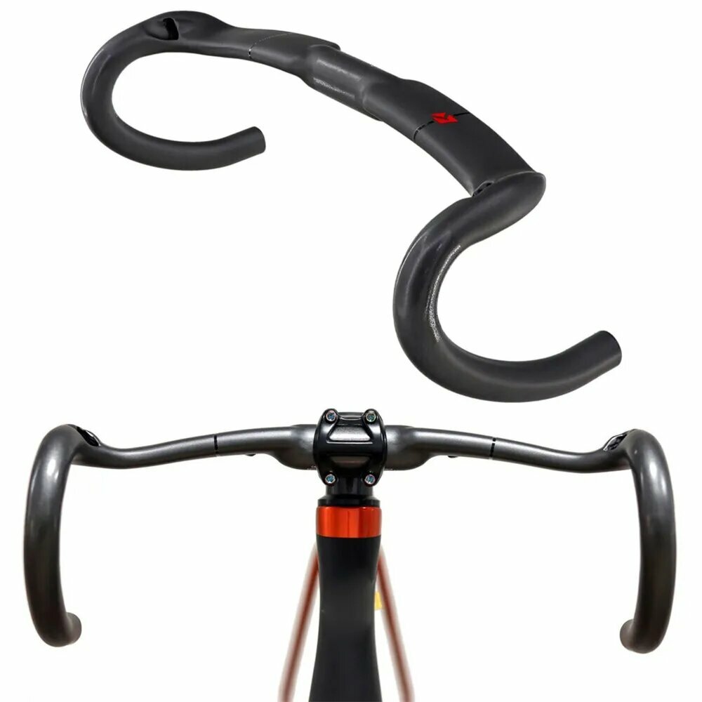 Велосипедный руль, карбоновый, для горного и шоссейного велоспорта, 40 см