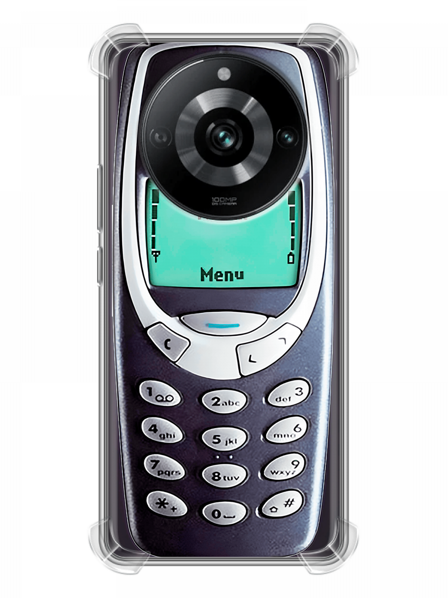 Чехол для Realme 11 Pro с принтом Нокия (Реалме 11 Про)