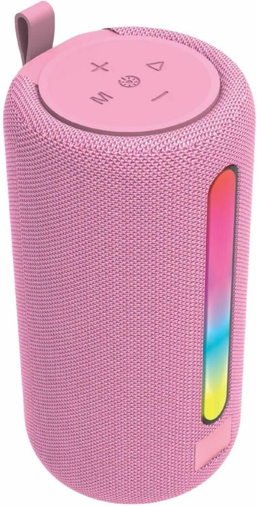 Колонка беспроводная музыкальная AS-25 VibeGo, розовый