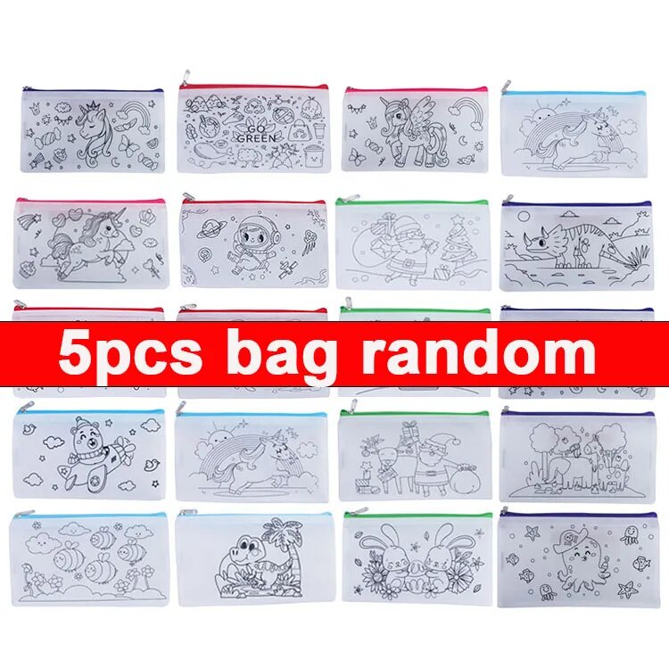 5 шт. мешок для рисования, цвет: random