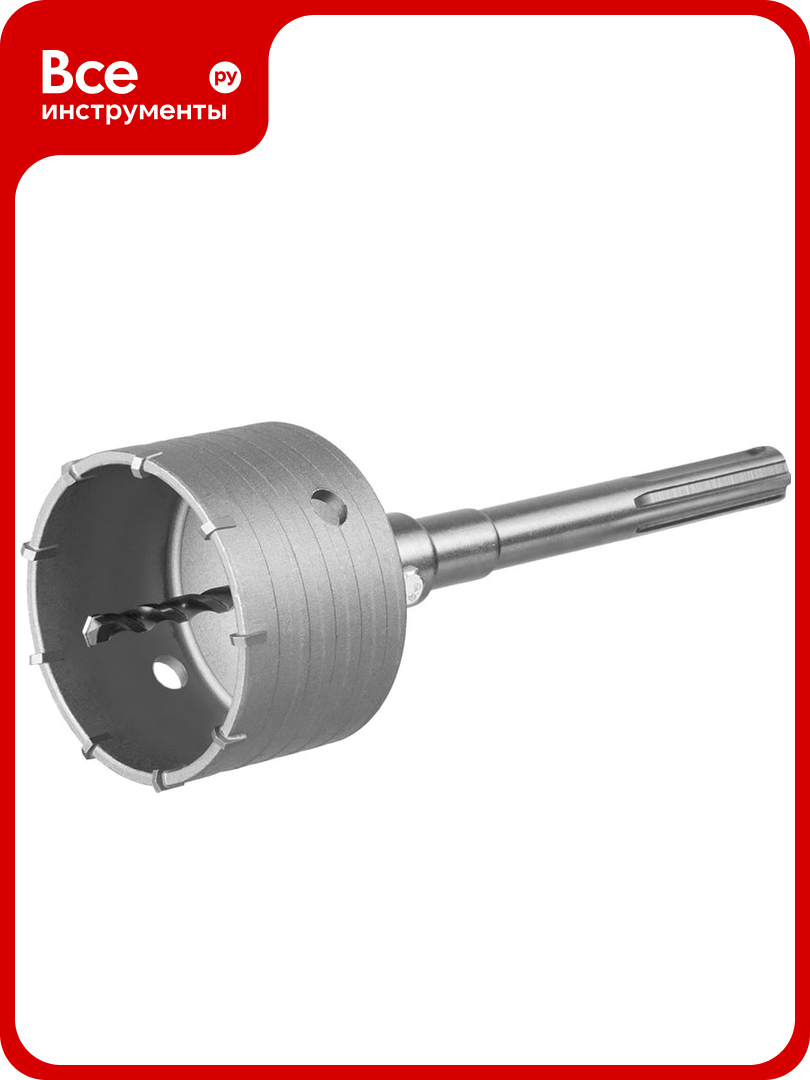 Коронка твердосплавная SDS-max (90 мм) ПРАКТИКА 034-700