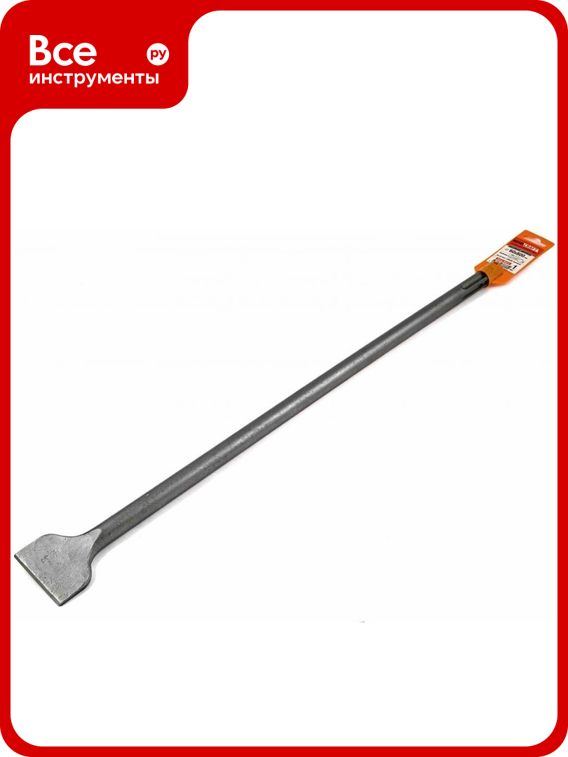 Зубилo плоское Long 60x600 мм, SDS-max, удлиненное, для перфоратора NOVOCRAFT NCCMAX060600