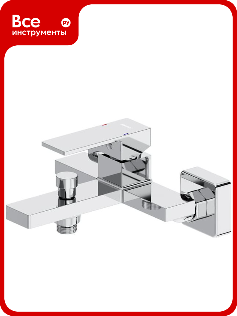 Смеситель для ванны - душа Damixa Gala хром, плавное управление