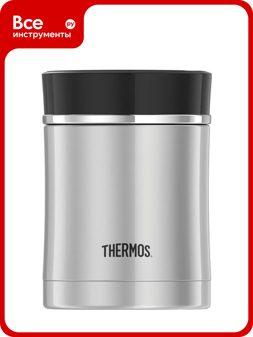 Термос THERMOS тм NS340BK из нержавеющей стали, 0.47 л 563293
