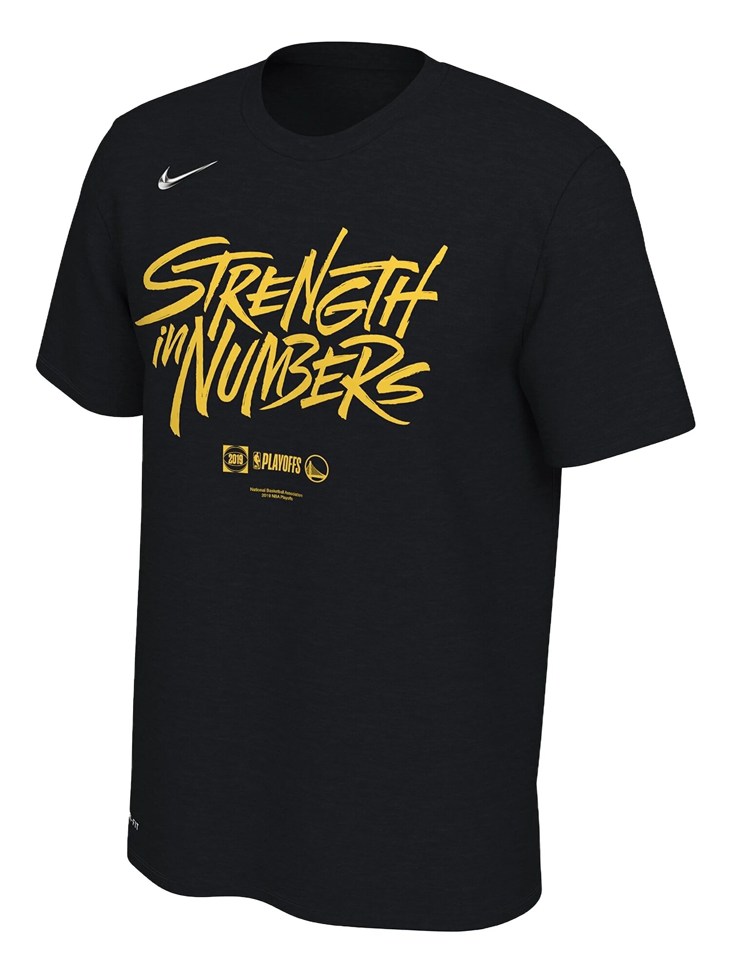 Футболка NBA Golden State Warriors Dri-Fit "2019 Playoffs Bound Mantra"