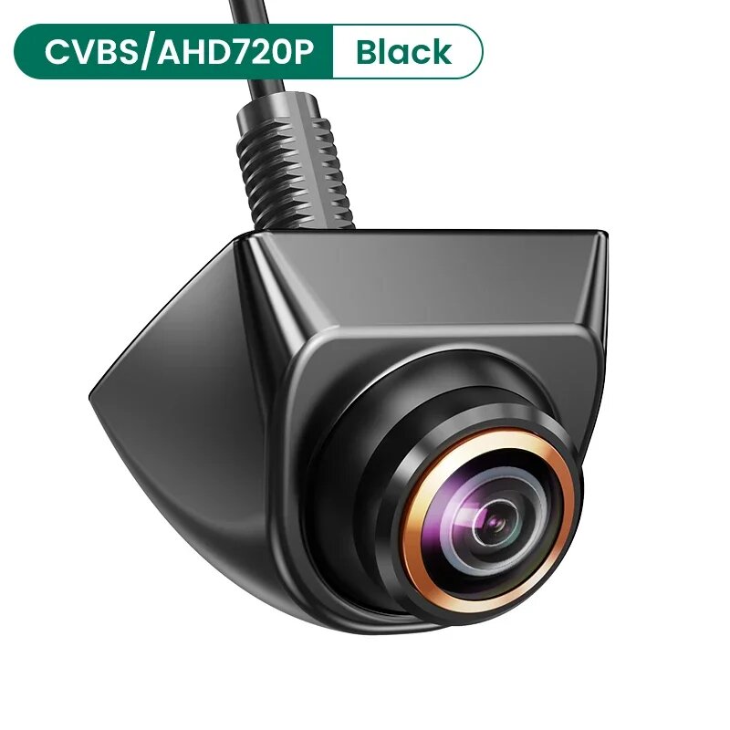 Автомобильная камера заднего вида CVBS AHD 1080P Full HD, задняя камера заднего вида с углом обзора 170 ° и функцией ночного видения камера заднего вида камера заднего вида для авто камера заднего для авто, Black-CVBS-AHD720P
