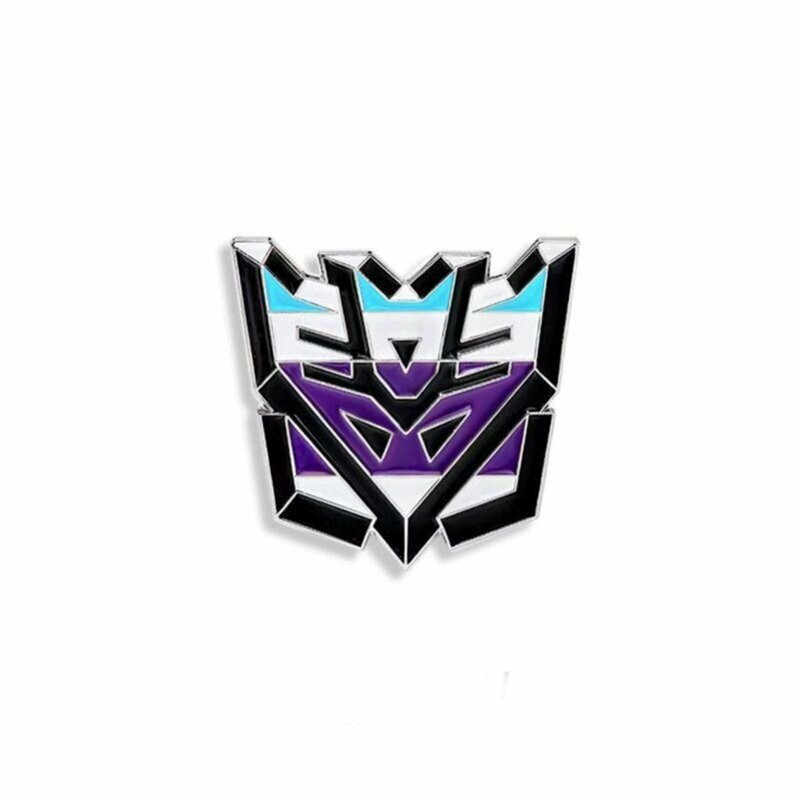 MINISO Брошь «Трансформеры» с изображением Мегатрона, Оптимуса Прайма, металлического значка, ретро-прищепки, аксессуаров для одежды