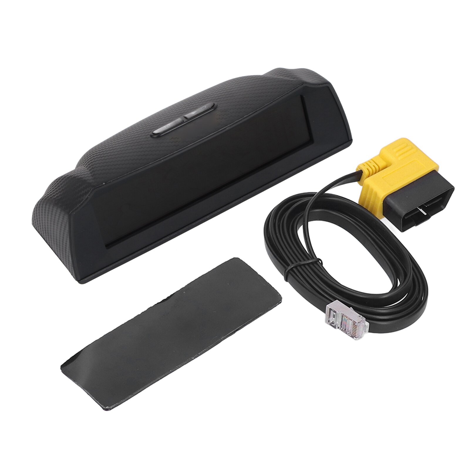 Интеллектуальный HUD -дисплей многофункциональный ЖК -цветный экран OBD -напряжение скорости, показывающее универсальное