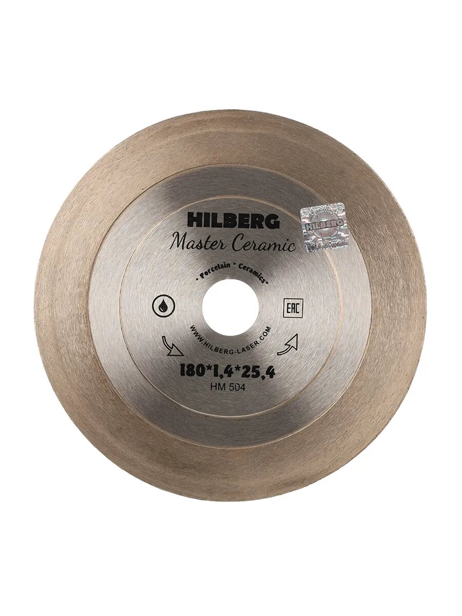 Алмазный диск по керамограниту рез под 45° 180x1,4x25,4 мм