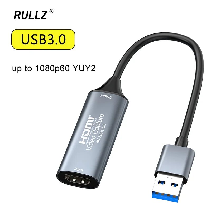 RULLZ MS2130 карта видеозахвата 4K USB 3.0 U3