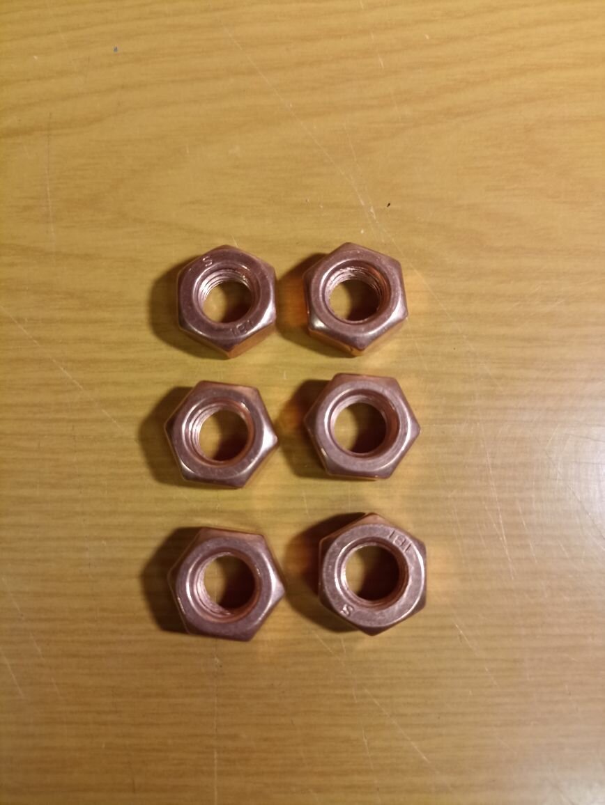 250512-П5 (М10*1,5) Гайка крепления выпускного коллектора 6 шт