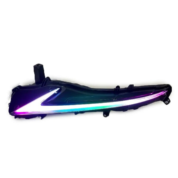 Для Lexus IS250 IS300 IS350 2016-2020 RGB фары, многоцветные сменные автомобильные светодиодные фары с динамической анимацией RGB