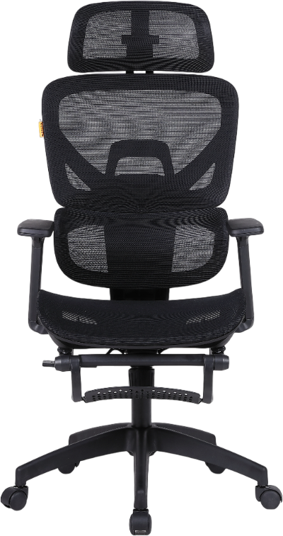 Кресло компьютерное KEIZEN Sakura KZ-7351115, ткань сетка, черный