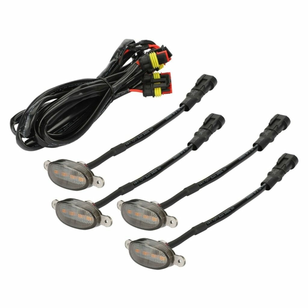 Янтарные светодиодные фары для грузовиков и автомобилей