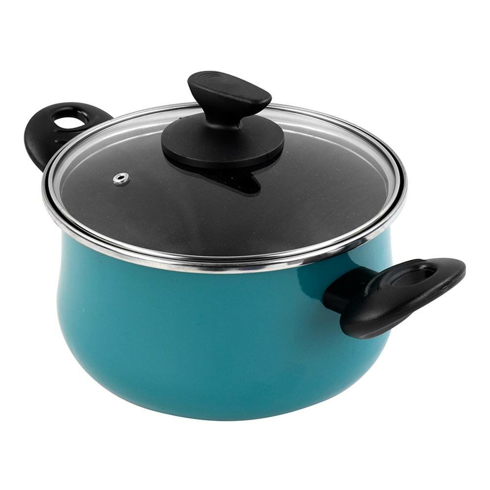 Кастрюля низкая с крышкой Vitrinor Country M4 20