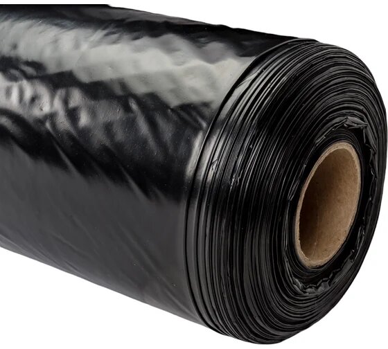 Пленка полиэтиленовая черная (3 м; 100 м; 200 мкм) Gigant PF-01