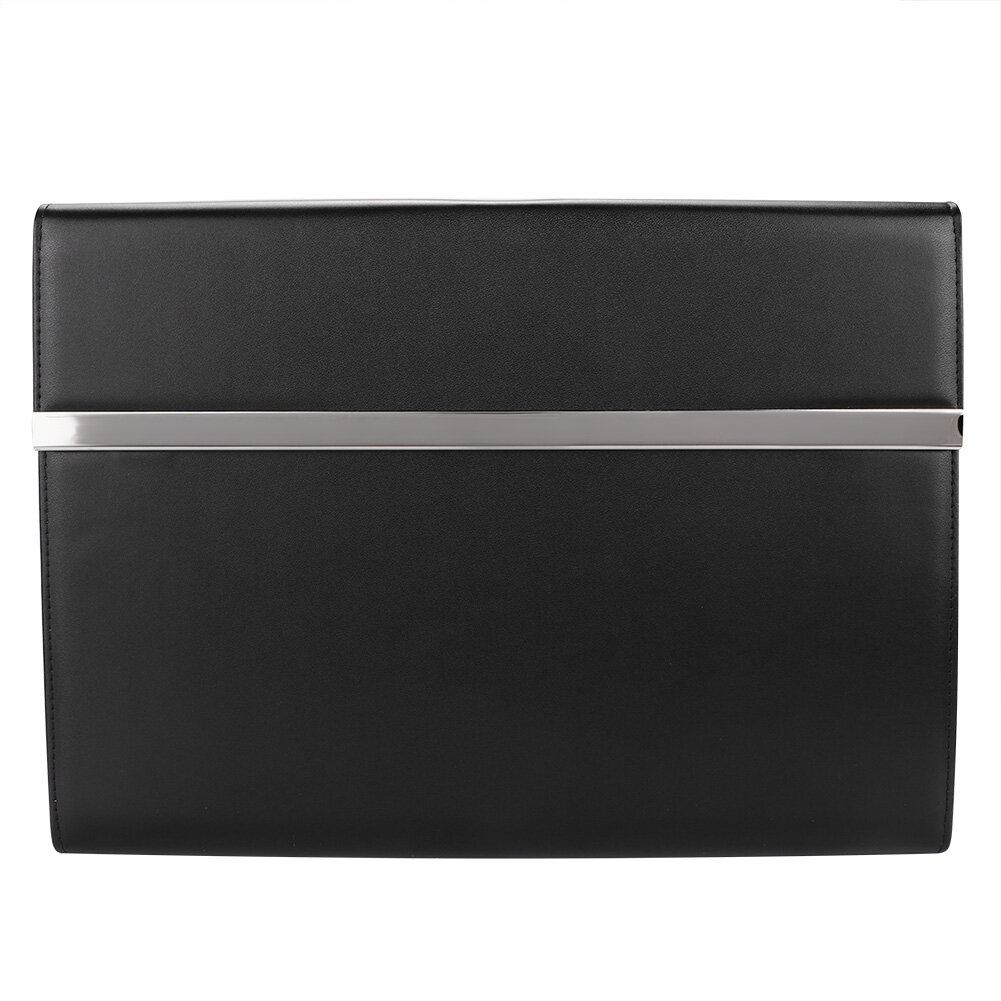 Портативный прочный деловой кейс из искусственной кожи, сумка для документов, портфель, деловой подарок