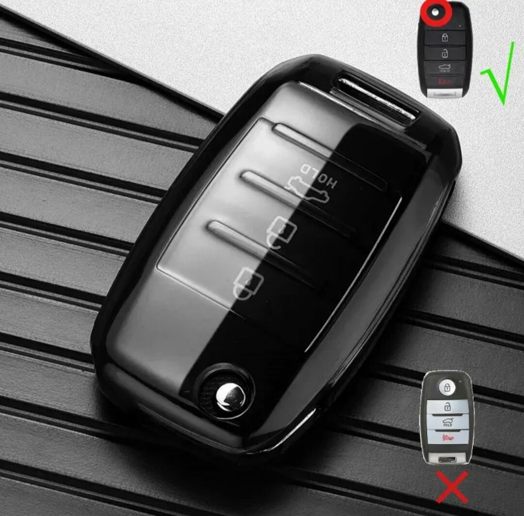 Брелок на ключи автомобиля для Kia Rio 3, K2 K3 K4 K5, Ceed, Cerato, Sorento Sportage Soul Picanto Optima Forte Stinger