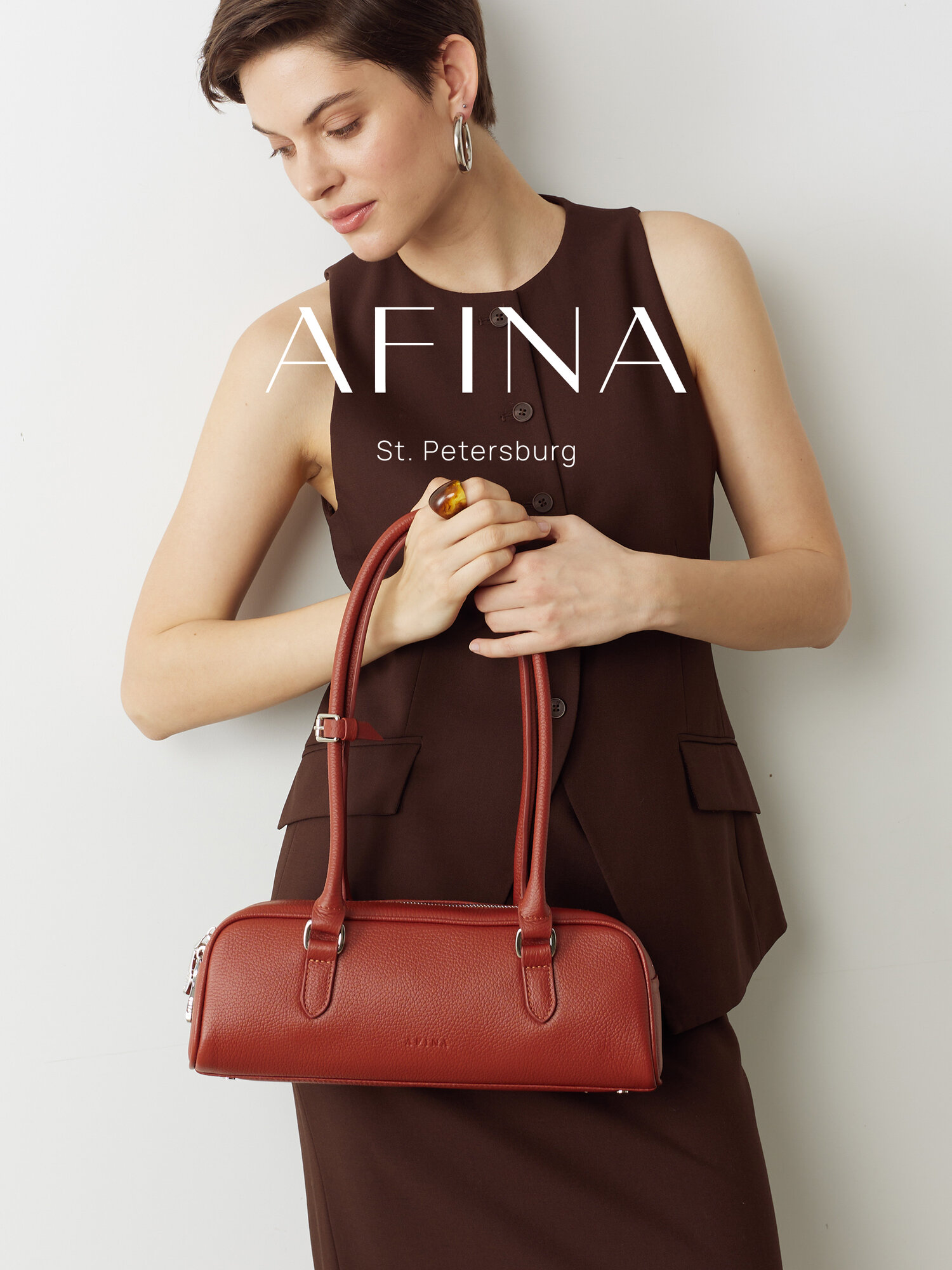 Сумка багет